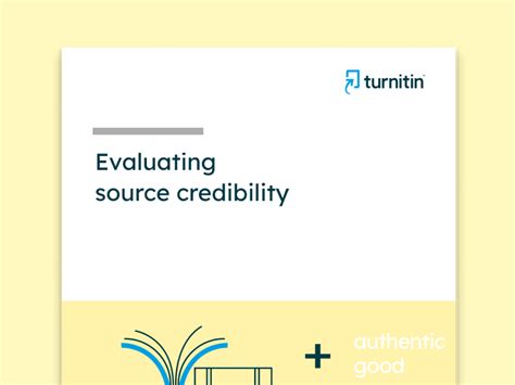 Evaluating Source Credibility Educator Guide