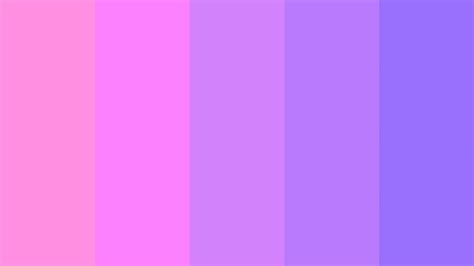 Greening Out In Class Color Palette Ff91df F880ff D284ff Bb7bff