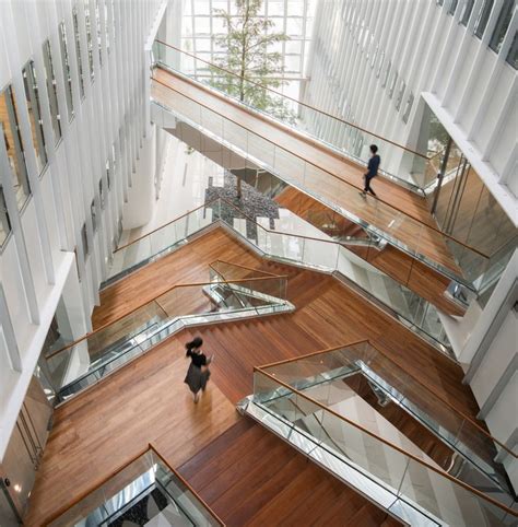 Pin By Thanh Ly On Atriums Stairs Architecture Atrium Design Facade Architecture
