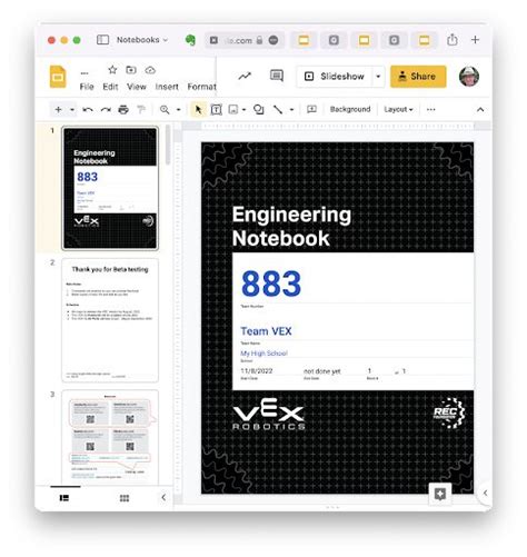 Vex Digital Notebook Templates Notebook Templates Digital Notebooks