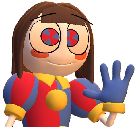 Pomni Without A Hat Is Waving At Ya By Erikass878112 On Deviantart