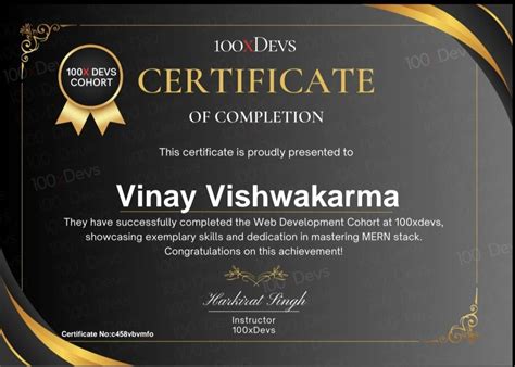 Vinay Vishwakarma On Linkedin 100xdevs