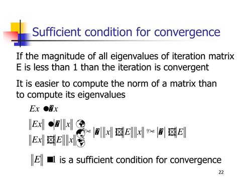 Ppt Iterative Solution Methods For Efficient Convergence To Solution