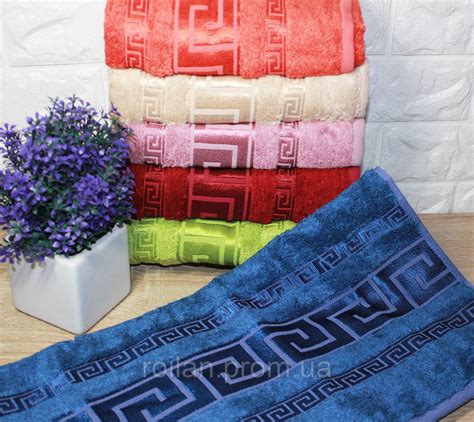 Банні бамбукові рушники Grek 6 шт 140 х 70 см 1083850130 интернет магазин Roilan