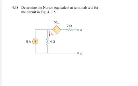 solved 4 4 use linearity to determine i in the circuit of