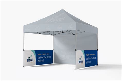Canopy Half Walls Tent Half Wall Square Signs