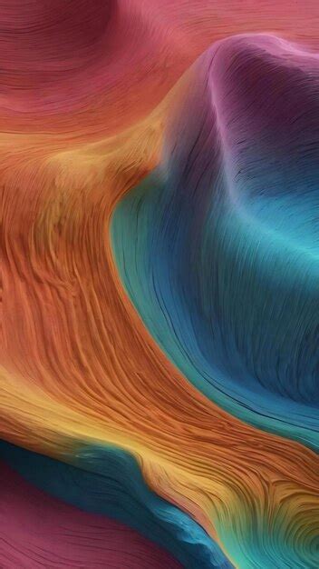 Premium Photo Abstract Gradient Topographic Contour Lines 3d Illustration