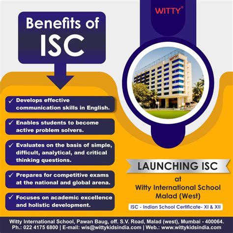Witty International School On Linkedin Isc Wittyinternationalschool