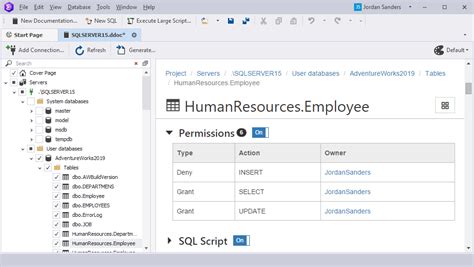 How To Document SQL Server Database Objects