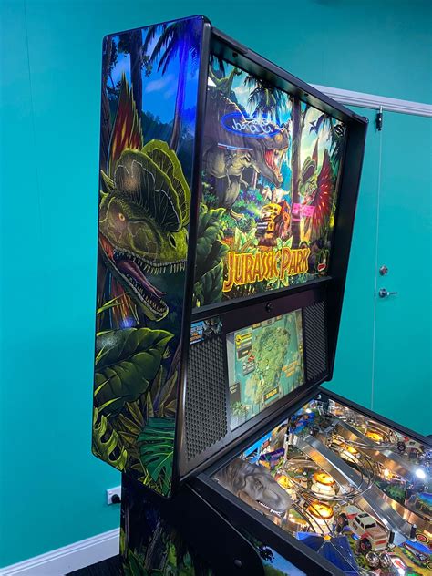 Jurassic Park Pro Pinball Machine Man Cave Madness