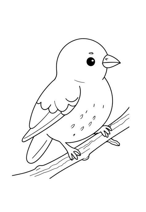 Desenhos De Passarinho Para Colorir E Pintar Tudo Para Colorir