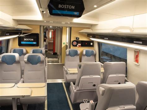 Inside Amtraks Newest Acela Train Cars Photo Tour Business Insider