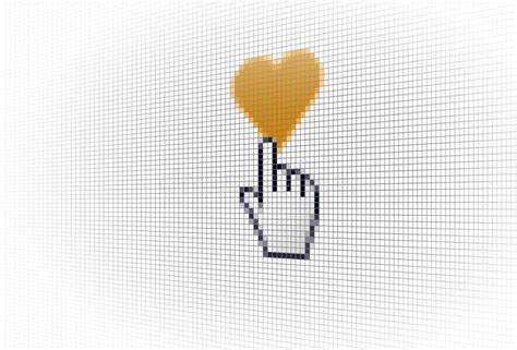 Close Up Hand Cursor And Like Heart Icon Stock Vector Illustration Of Icon Device