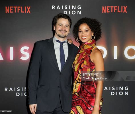 Jason Ritter And Alisha Wainwright Attend The Netflix Raising Dion