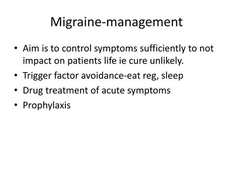 Ppt Diagnosis And Management Of Primary Headaches Bash Guidelines Powerpoint Presentation Id