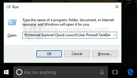 How To Backup And Restore Taskbar Pinned Apps In Windows