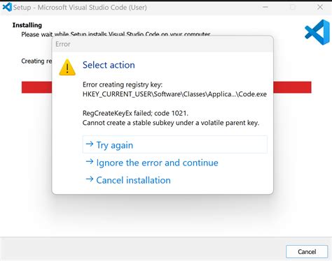 Troubles With Installing Vs Code · Issue 193105 · Microsoftvscode