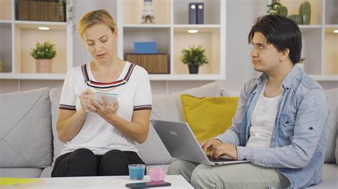 The Son Who Pranks His Mother Mother Son Intimacy And Love Stock Video At Vecteezy