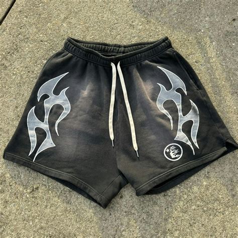 Hellstar Hellstar Capsule 10 Flame Shorts Grailed