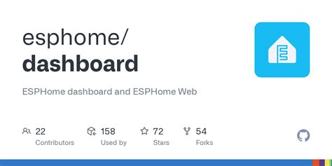 GitHub Esphome Dashboard ESPHome Dashboard And ESPHome Web