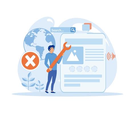 Blog Promotion Mistake Ineffective Keywords Vector Image