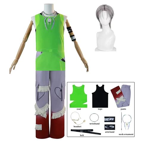 Till Alien Stage Cosplay Costume Set With Wig For Kawaii Stop