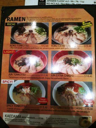 Ramen Tatsunoya Pasadena Restaurant Reviews Phone Number And Photos