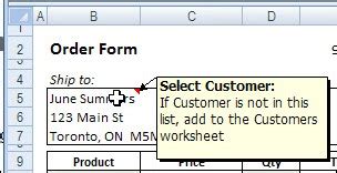 Excel VBA Show A Message To Users Contextures Blog