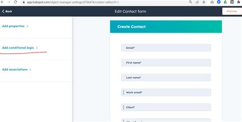 Solved Hubspot Community How Do I Put Conditional Logic In Edit