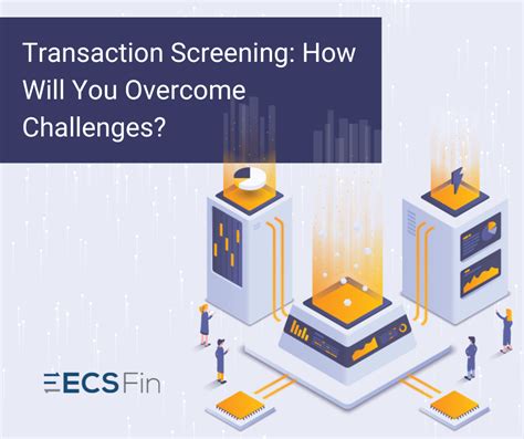 Transaction Screening How Will You Overcome Challenges Transaction Screening How Will You Overcome Challenges