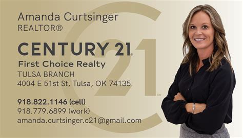 Amanda Curtsinger Century 21 Realtor Tulsa Ok