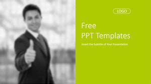 Template Ppt Latar Belakang Karakter Bisnis Powerpoint Template Free Download
