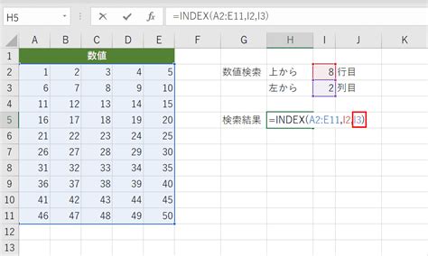 Excelのindex関数の使い方｜行と列が交差する位置にあるセルを返す｜office Hack