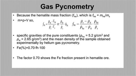 Gas Pycnometry Pptx