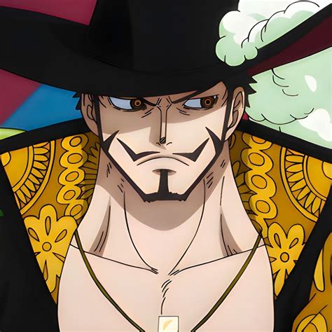 Mihawk One Piece Em 2024 Personagem Desenhos