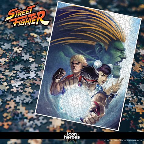 Icon Heroes All New Street Fighter 1000 Piece Jigsaw