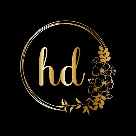 Premium Vector Hd Monograms Logo Wedding Handwriting Logo Vector Template