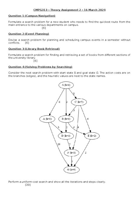 Theory Assignment 2 Cmpg313 Theory Assignment 2 16 March 2024