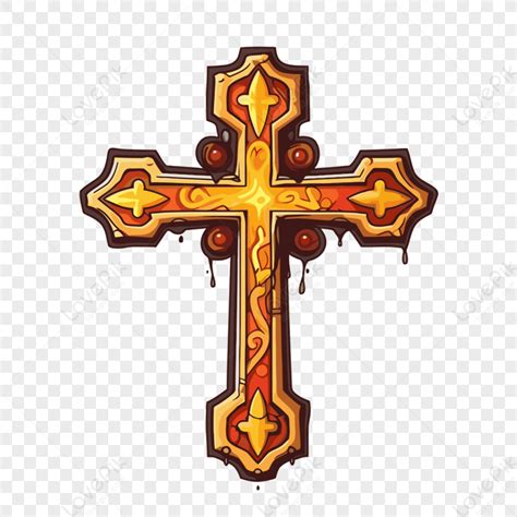 종교적인 십자가 벡터상표만화클립 아트 Png 일러스트 무료 다운로드 Lovepik