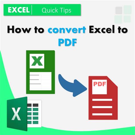 How To Convert Excel To PDF Exsheets
