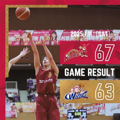 トヨタ紡織サンシャインラビッツ【公式】 【🐰試合結果⛹️‍♀️】 Wリーグ ユナイテッドカップ 2 8 土 トヨタ紡織 71 78 デンソー Lose 本日も沢山の 応援