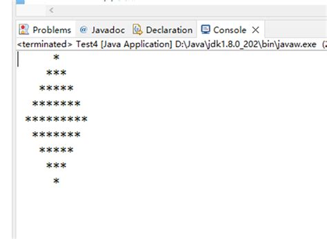 java for嵌套循环 之 菱形显示 java循环嵌套输出菱形 csdn博客