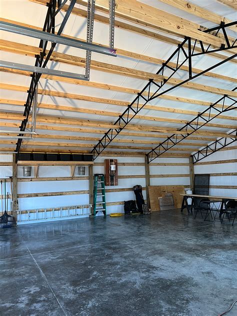 Post Frame Buildings Steel Trusses True Metal Supply