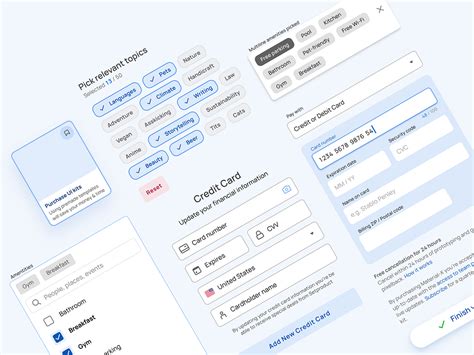 Components Ui Design Figma Material X Kit By Roman Kamushken For
