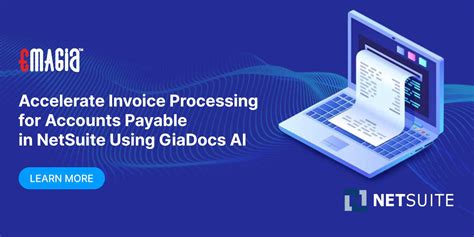 Accelerate Invoice Processing For Accounts Payable In Netsuite Using