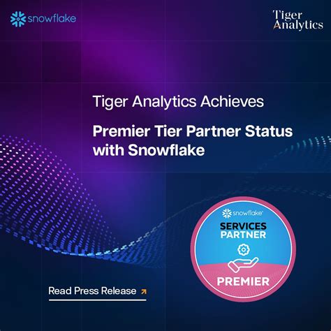 tiger analytics on linkedin tiger analytics achieves premier tier
