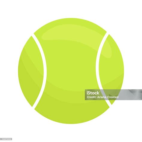 테니스 그린 공 평면 디자인 그림이 격리되어 있습니다 스포츠를 위한 테니스 토너먼트 기호입니다 스포츠 크리켓에 대한 스톡 벡터 아트 및 기타 이미지 Istock