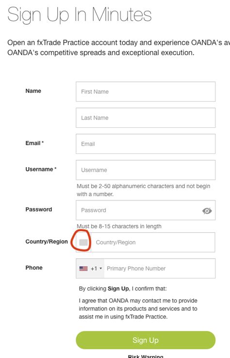 Cannot Open Demo Account On Oanda Rforex