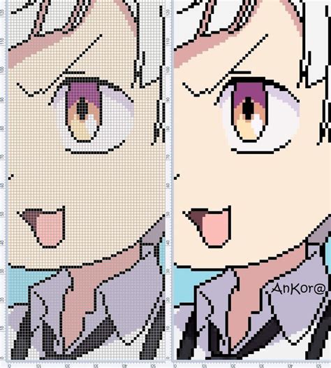 Álbuns De Фенечки и схемы по аниме сериалам играм и тд Vk Рисунки крестов Пиксельная