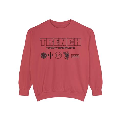 Twenty One Pilots Trench Symbols Sweatshirt Music Fan T Band Merch